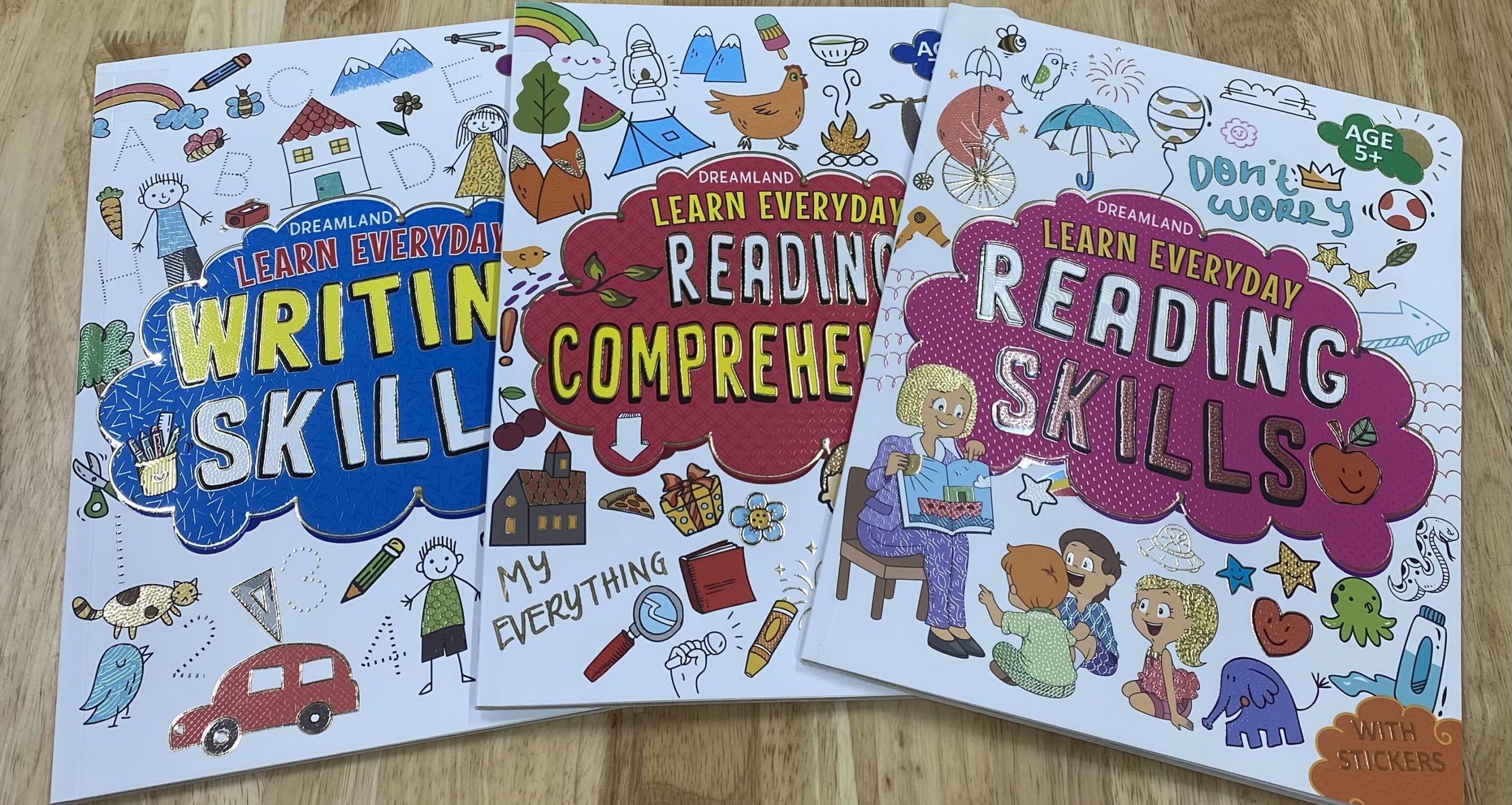 LEARN EVERYDAY - READING SKILLS - WRITING SKILLS - READING COMPREHENSION - BỘ SÁCH HỌC TIẾNG ANH ...